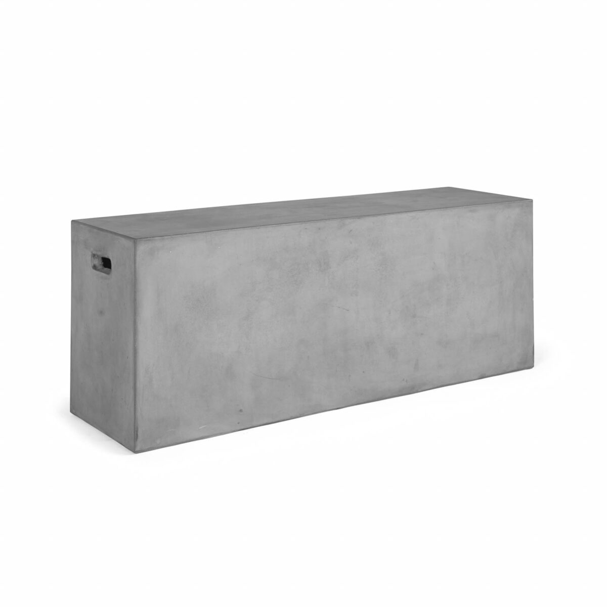 Concrete Block Bench - Greystonetable
